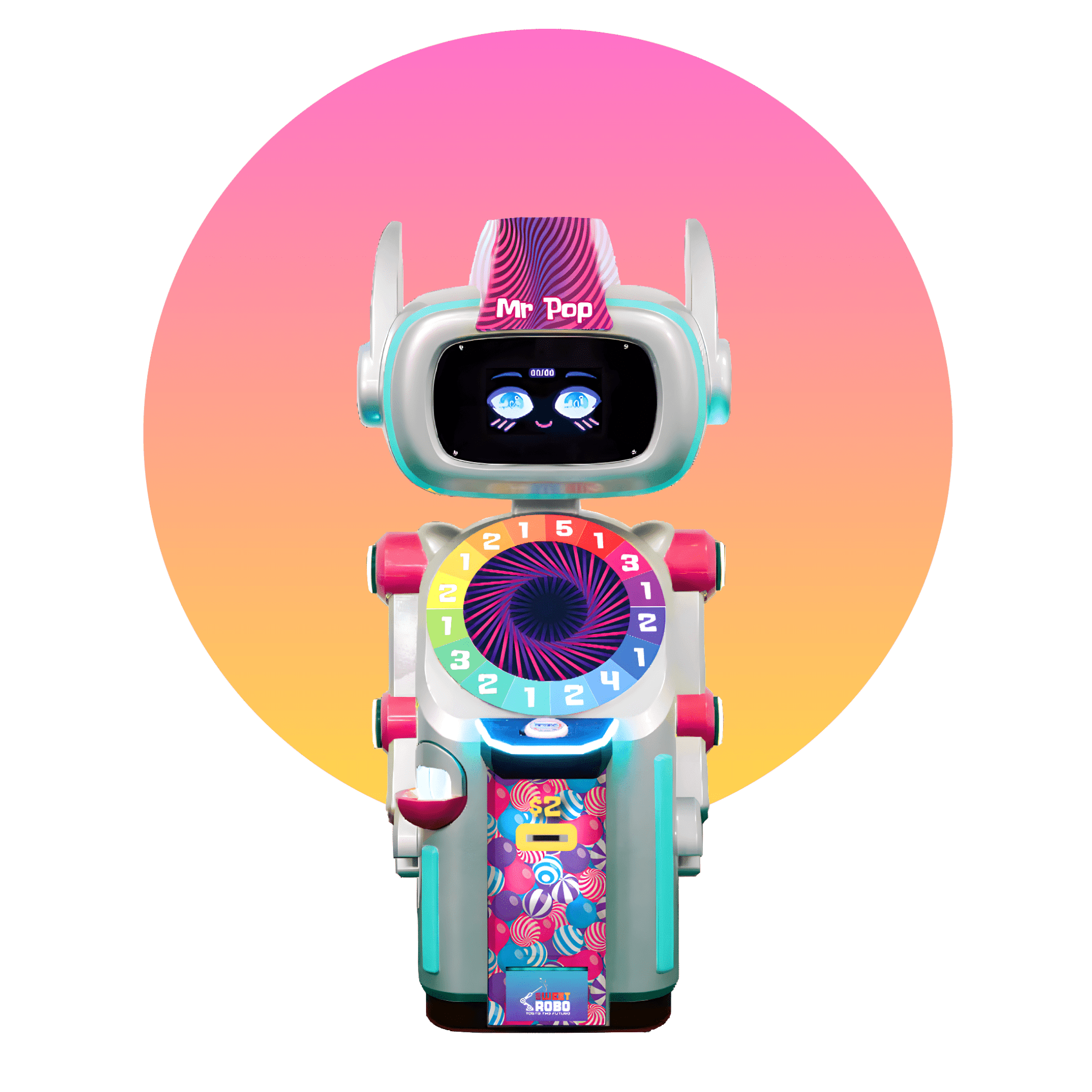 Balloon Bot Vending Machine - Sweet Robo