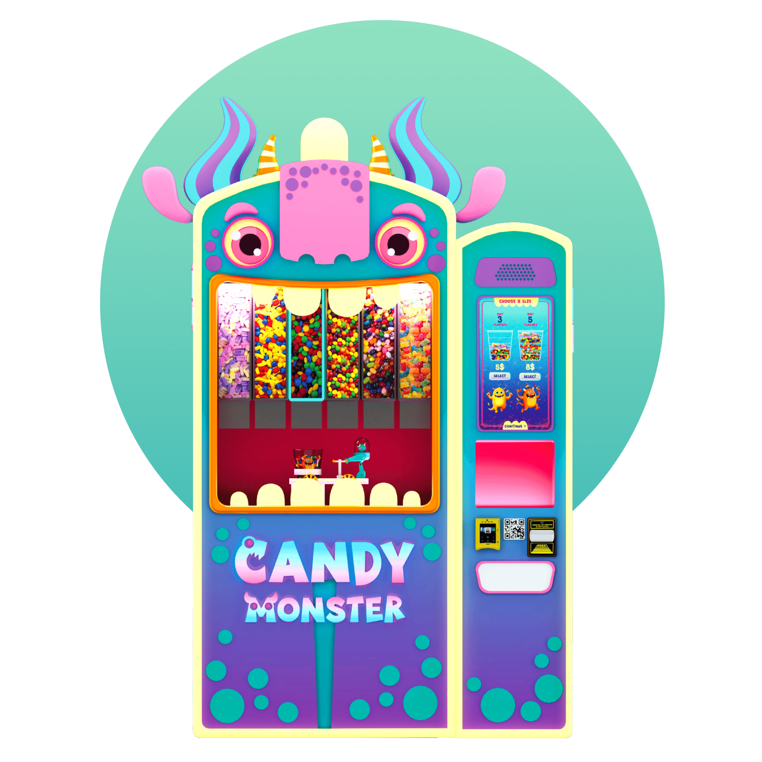 Sweet Robo: Robotic Vending Machines