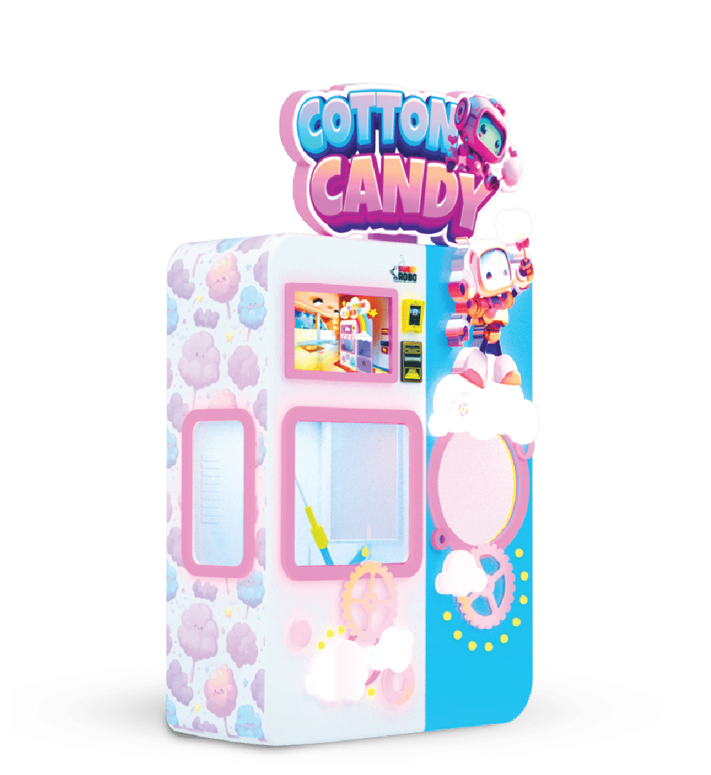 Cotton Candy Vending Machine | Cotton Candy Machine for Sale | Sweetrobo